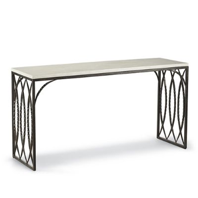 Valetta Iron Console Table | Frontgate