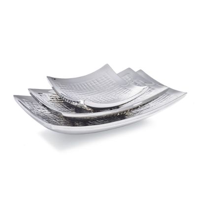 Matrix Curved Serving Trays, Set of Three | Frontgate