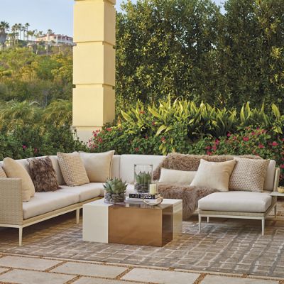 Palazzo Shell Modular Seating | Frontgate