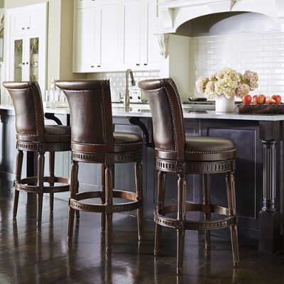 Manchester Swivel Bar and Counter Stools | Frontgate