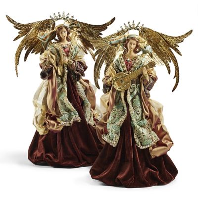Mark Roberts Shimmering Angels, Set of Two | Frontgate