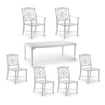 Giverny 7-pc. Rectangular Dining Set | Frontgate