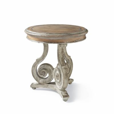 Sebastian Scroll Accent Table | Frontgate