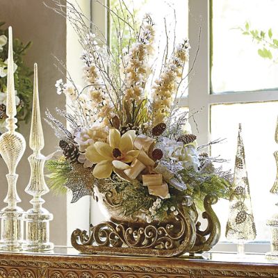 Sleigh Ride Centerpiece | Frontgate