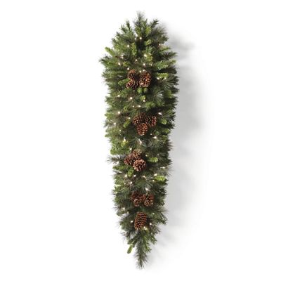 Grand Mixed Pine Teardrop Swags, Set of Two | Frontgate