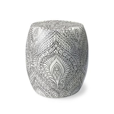 Carin Garden Stool | Frontgate