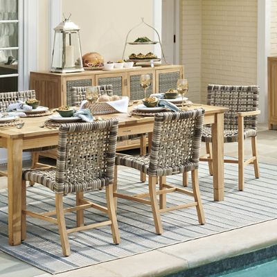 Isola Dining Collection in Natural Finish | Frontgate