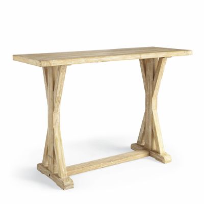 Washed Teak Console Table | Frontgate