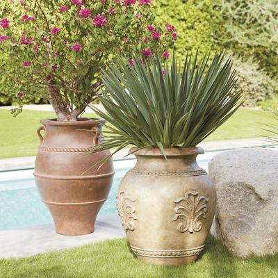 Mediterranean Olive Jar Planters | Frontgate
