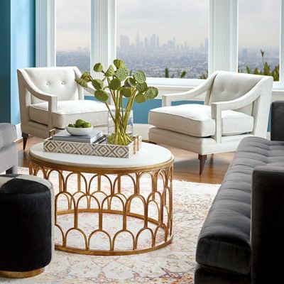 Coco Penshell Rectangular Copper Tray | Frontgate