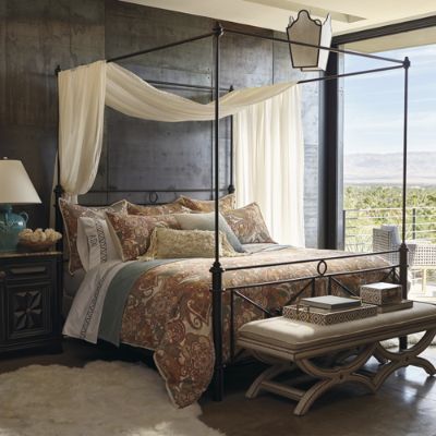 Coco Penshell Rectangular Copper Tray | Frontgate