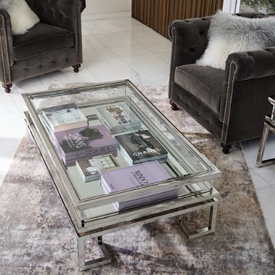 Palmer Sliding Rectangular Coffee Table | Frontgate