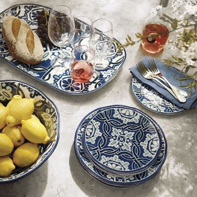 Mediterranean Tile Dinnerware | Frontgate