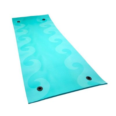 Aqua Beach Wave Floating Party Mat | Frontgate