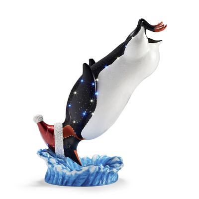 LED Diving Penguin | Frontgate