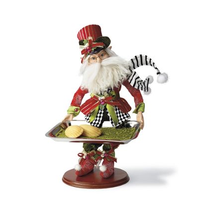 Mark Roberts Elf with Tray | Frontgate