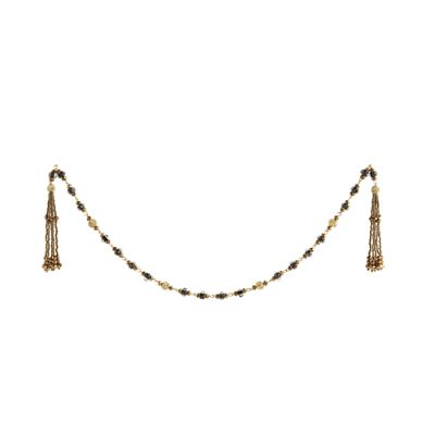 Glass and Faceted Bead Tassel Swags, Set of Twelve | Frontgate