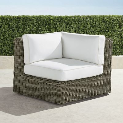 Vista Corner Chair with Cushions | Frontgate