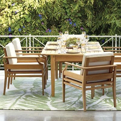 Tambora 7-pc. Rectangular Dining Set | Frontgate