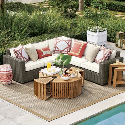 Pasadena Teak Coffee Table | Frontgate