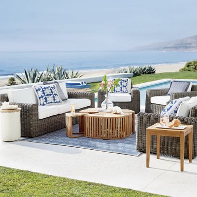 Pasadena Teak Coffee Table | Frontgate