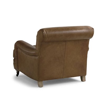 Alaster Leather Chair | Frontgate