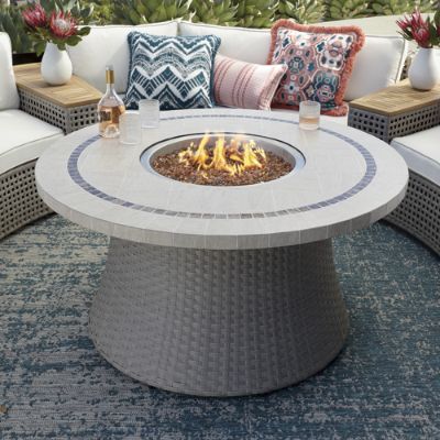 Pasadena Stone Top Fire Table | Frontgate
