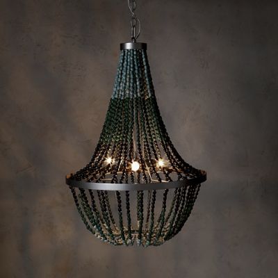 Isadora Beaded Chandelier | Frontgate