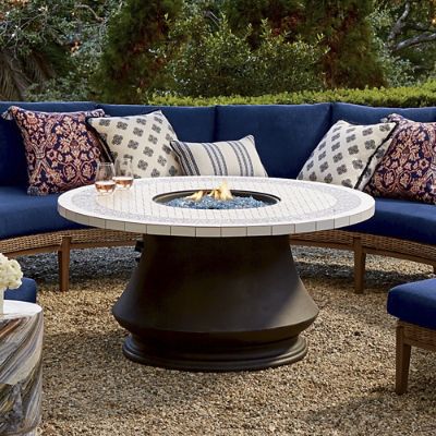 Designer Custom Gas Fire Table | Frontgate