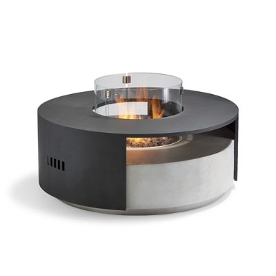 Linden Round Fire Table | Frontgate