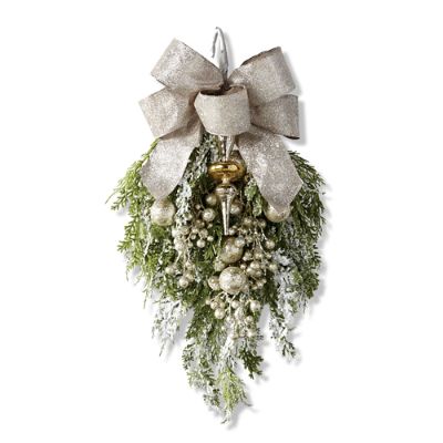 Gilded Elegance Chair Back Swags, Set of Two | Frontgate