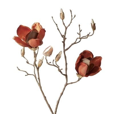 Metallic Magnolia Sprays, Set of Six | Frontgate