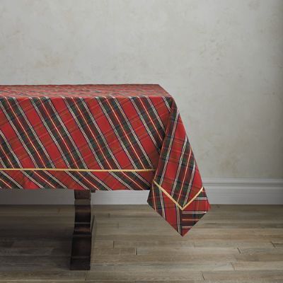 Holiday Plaid Table Linens | Frontgate