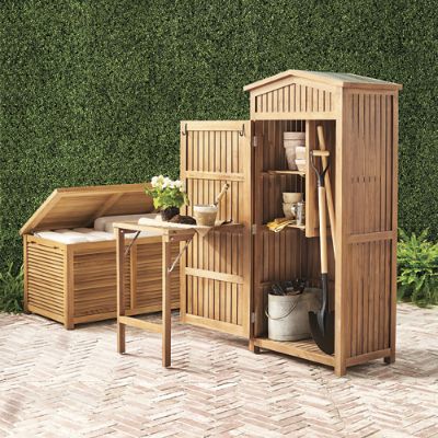 Teak Storage Chest | Frontgate