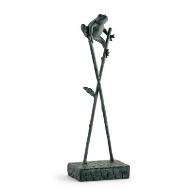 Frog on Stilts Sculpture II | Frontgate