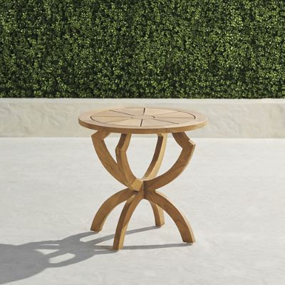 Horizon Teak Side Table | Frontgate