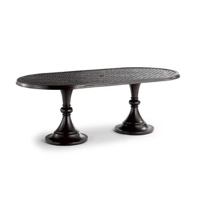 Catalina Cast-aluminum Dining Table | Frontgate