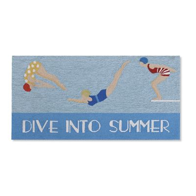 Dive Into Summer Door Mat | Frontgate