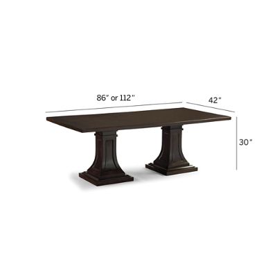 Ellison Rectangular Dining Table | Frontgate