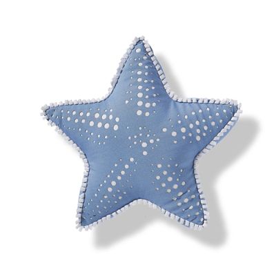 Starfish Outdoor Pillow in Air Blue | Frontgate