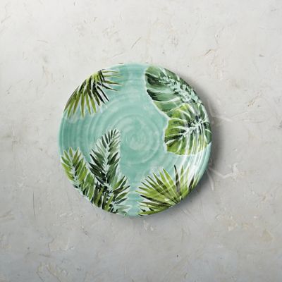 Tropical Paradise Melamine Dinner Plates, Set of Four | Frontgate