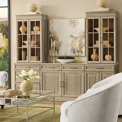 Hunter Modular Collection in Cerused Sand | Frontgate