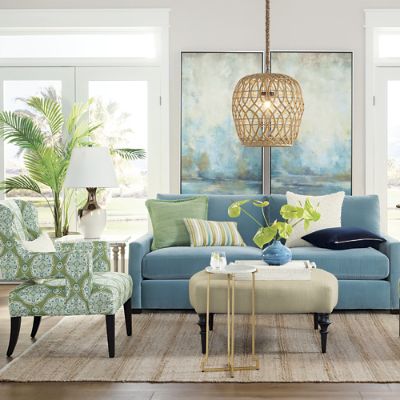 Channing Offset Side Table | Frontgate