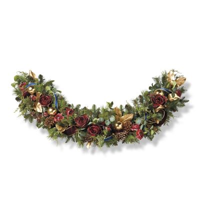 Roman Christmas Cordless Indoor 6' Garland | Frontgate