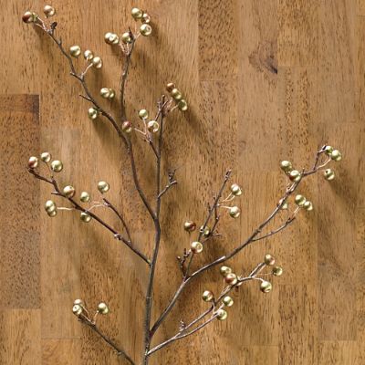 Gold 36" Berry Sprays, Set of Four | Frontgate