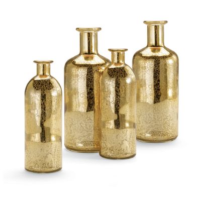 Gold Holiday Vase, Set of 4 | Frontgate