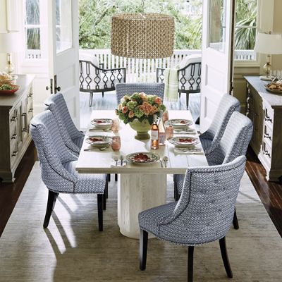 Rainier Rectangular Dining Table | Frontgate