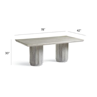 Rainier Rectangular Dining Table | Frontgate