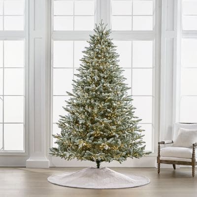 Freshly Fallen Snowcrest 9' Full Profile Tree | Frontgate