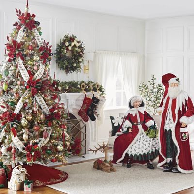 Gold Tree Stocking Holder | Frontgate